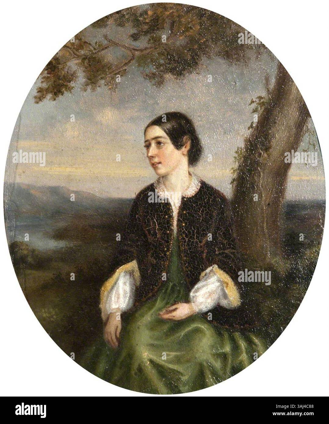 Portrait of Pauline Jermyn (1816-1866), Lady Trevelyan, painted circa ...