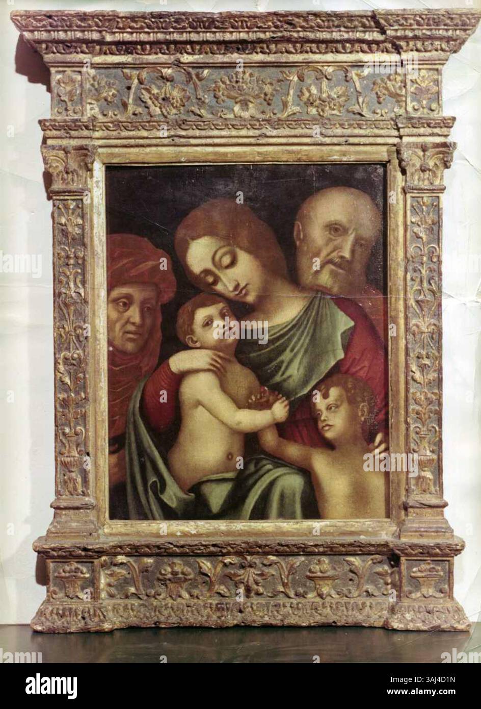 'Sacra Famiglia con san Giovannino e sant'Elisabetta' by Correggio ...