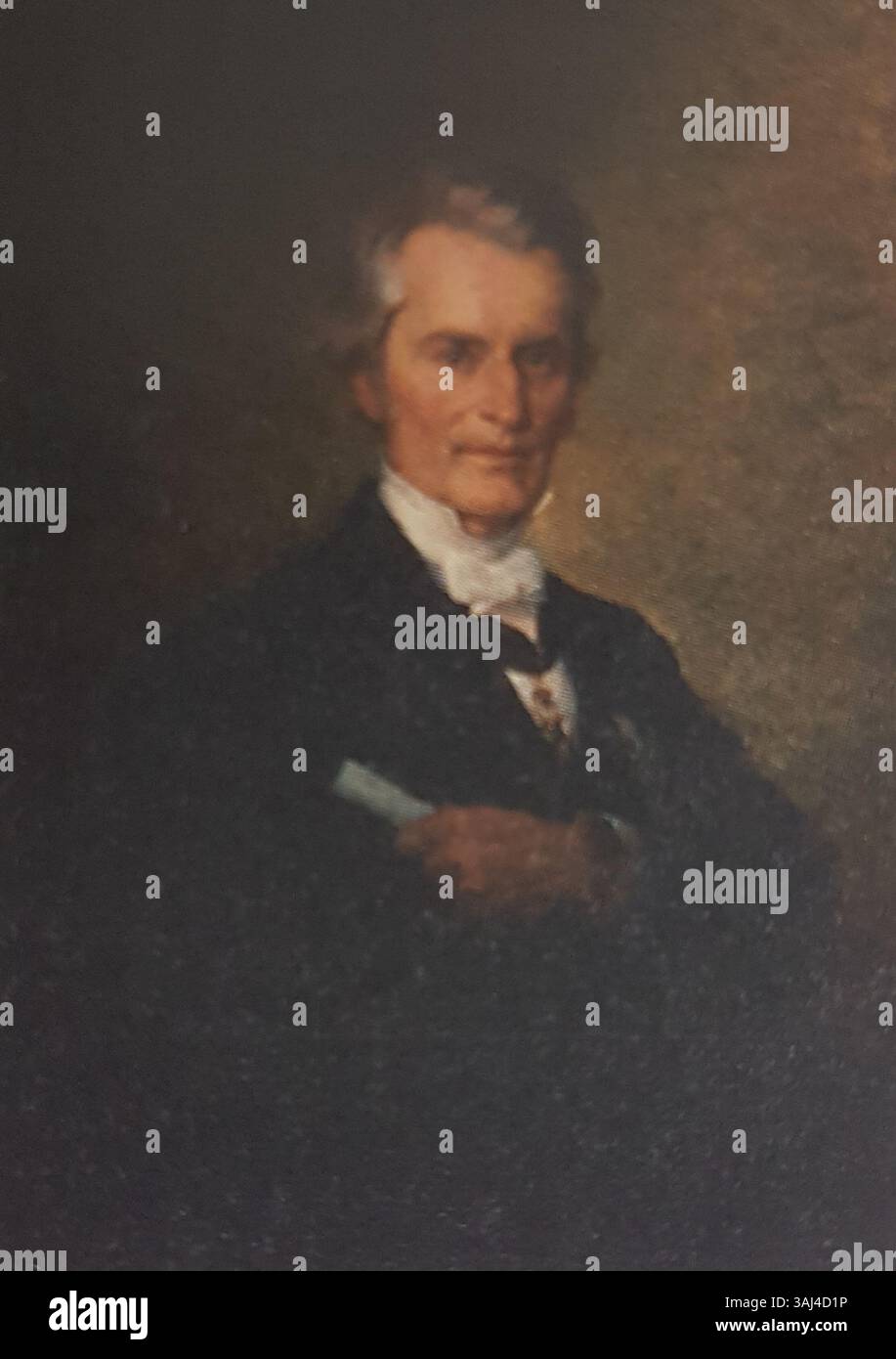 Portrait of Anders Retzius, painted by Axel Jungstedt. The painting ...