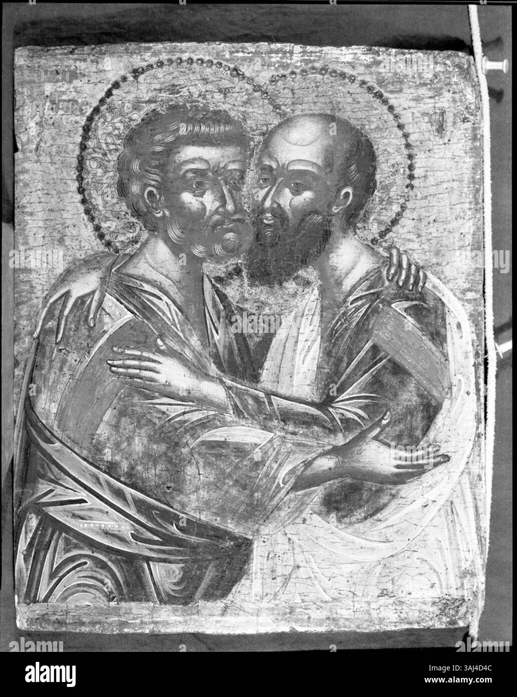 This circa 1500 painting depicts the biblical moment when Saints Peter ...