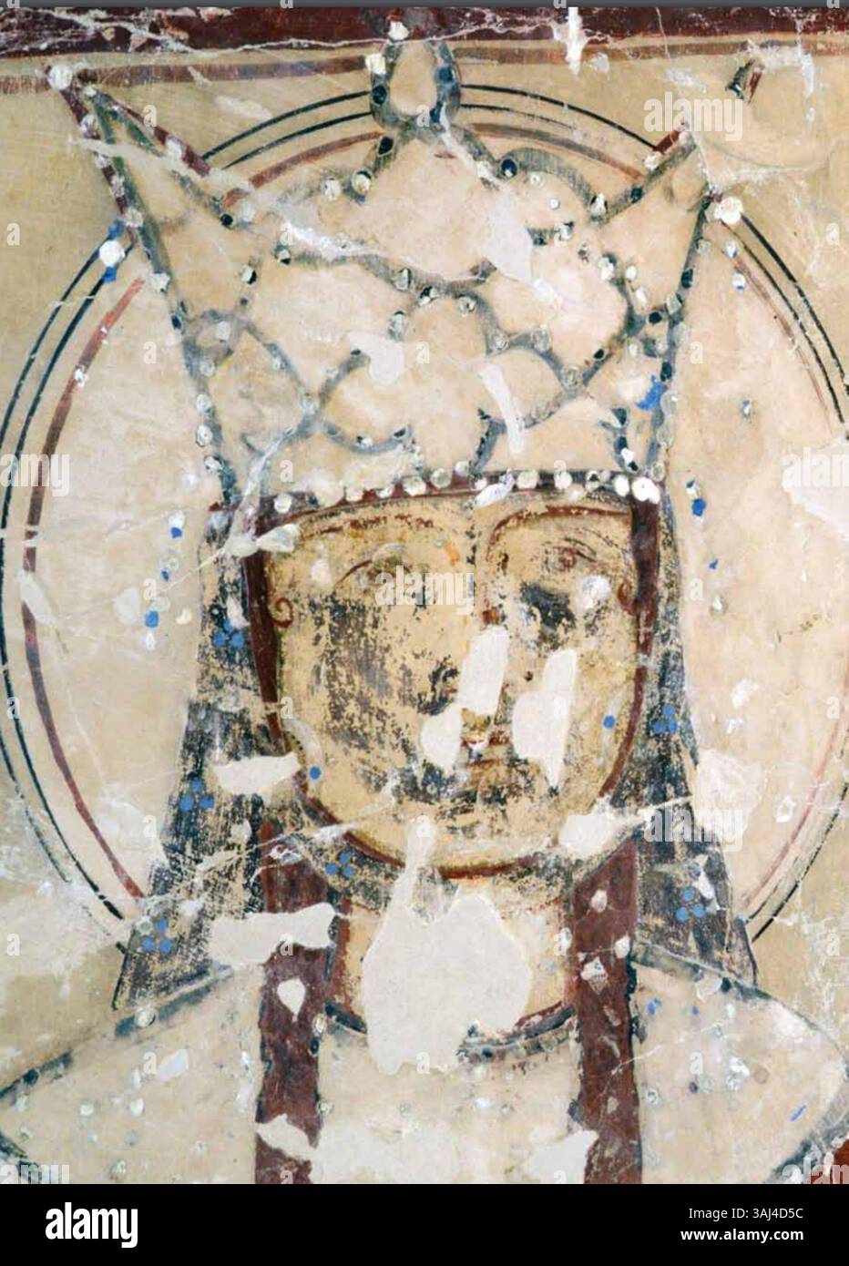 This 13th-century painting depicts Queen Tamar of Georgia at the ...