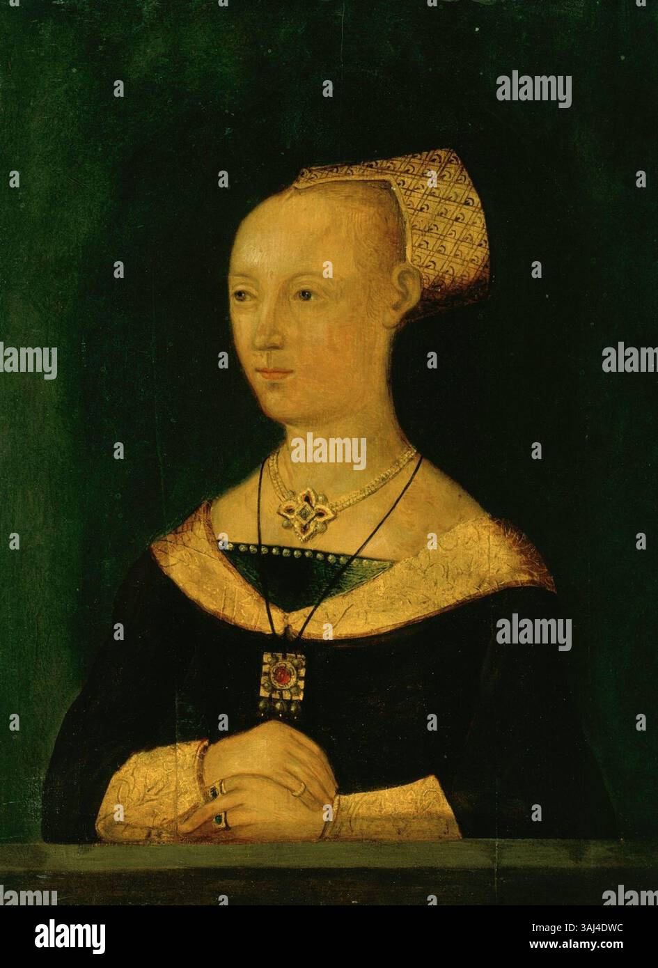 Elizabeth Woodville, depicted in this portrait from between 1513 and ...