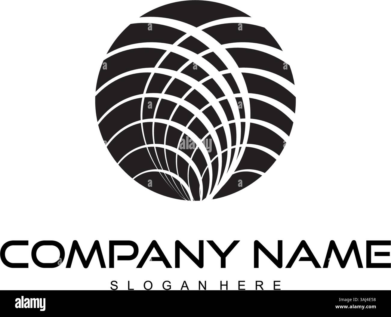 spiral shapes logo design vector Stock Vector Image & Art - Alamy
