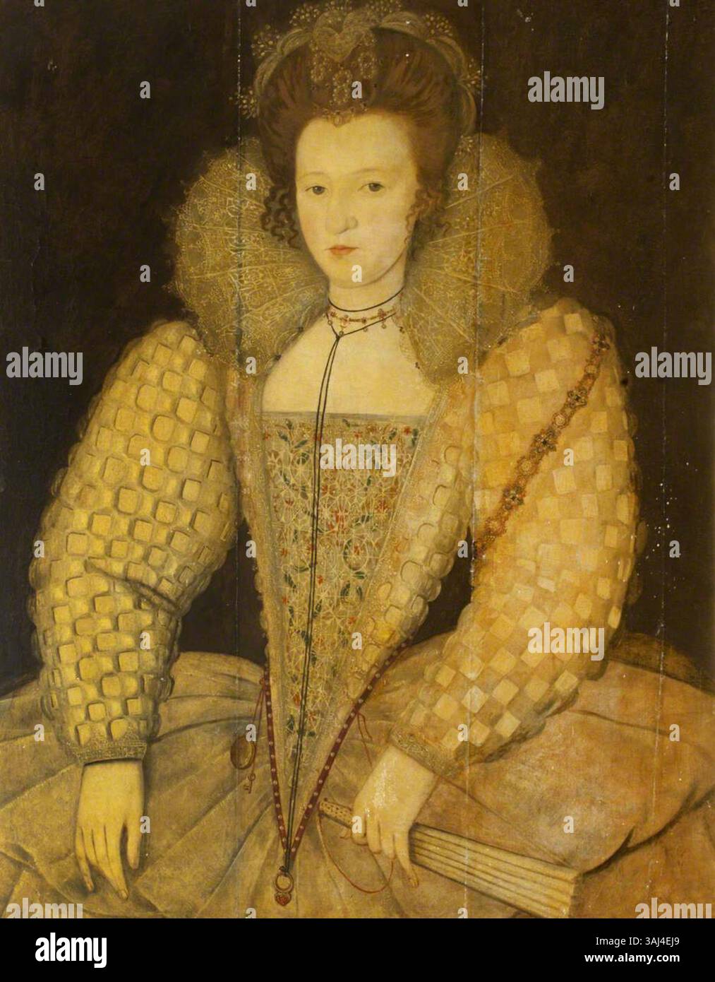 This portrait, once thought to depict Queen Elizabeth I, is now ...