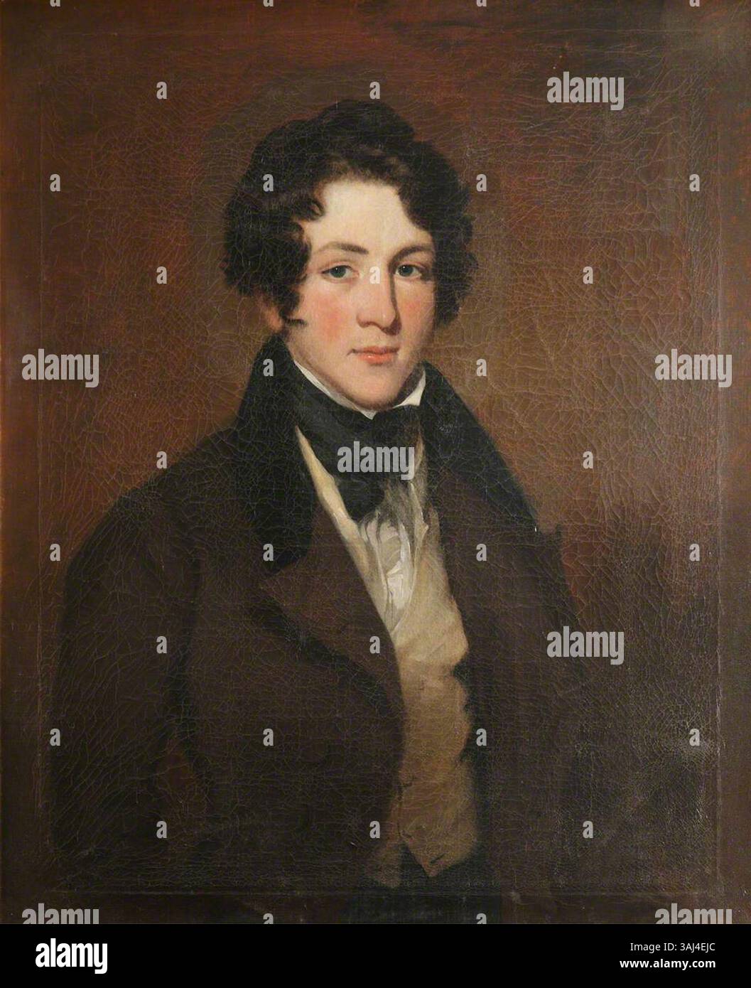 A portrait of Simon Yorke III, painted in 1835. This work represents ...