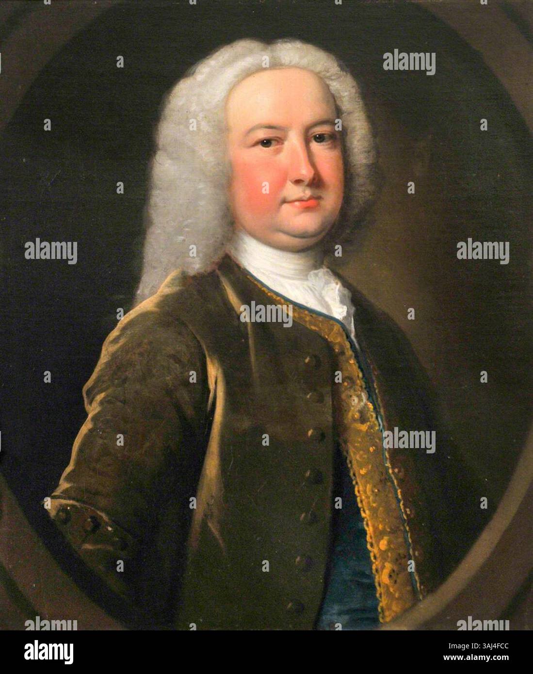 This portrait, attributed to Thomas Hudson, depicts John Egerton II of ...