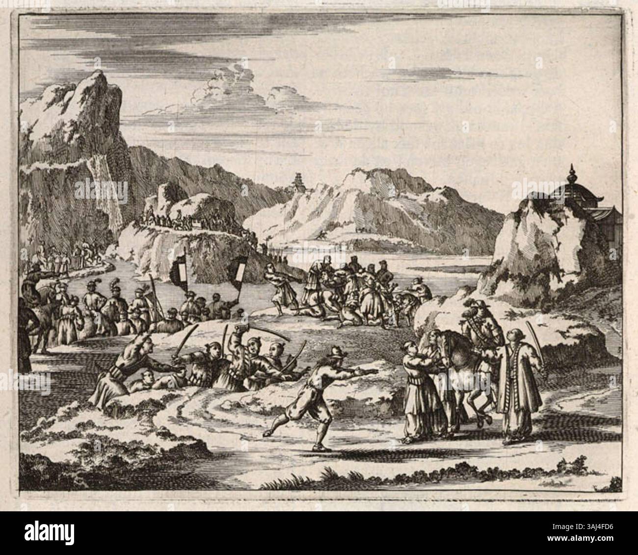 In 1643, the Breskens, a Dutch ship, was separated from its fleet ...