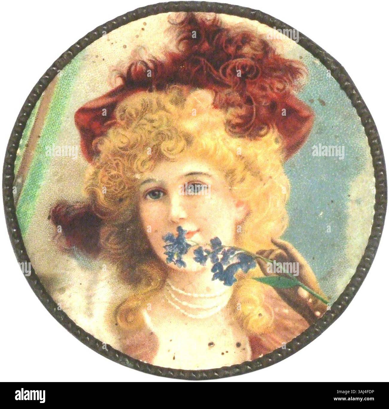 Hands in art painting 19th century Cut Out Stock Images & Pictures - Alamy