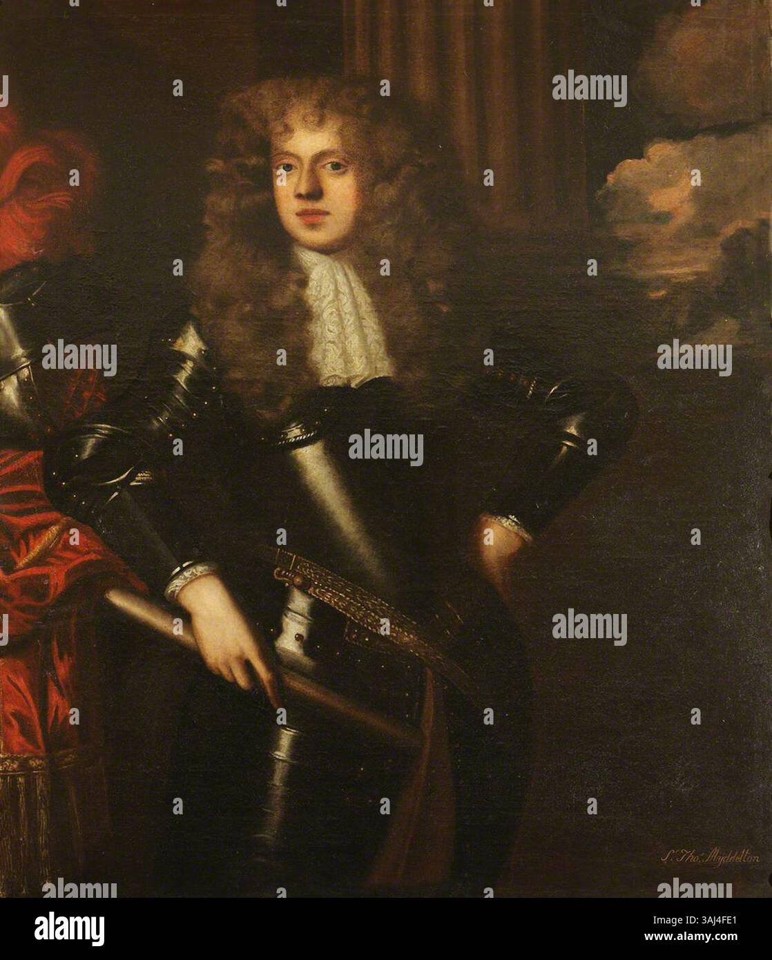 Peter Lely’s portrait of Sir Thomas Myddelton IV, 2nd Baronet, painted ...