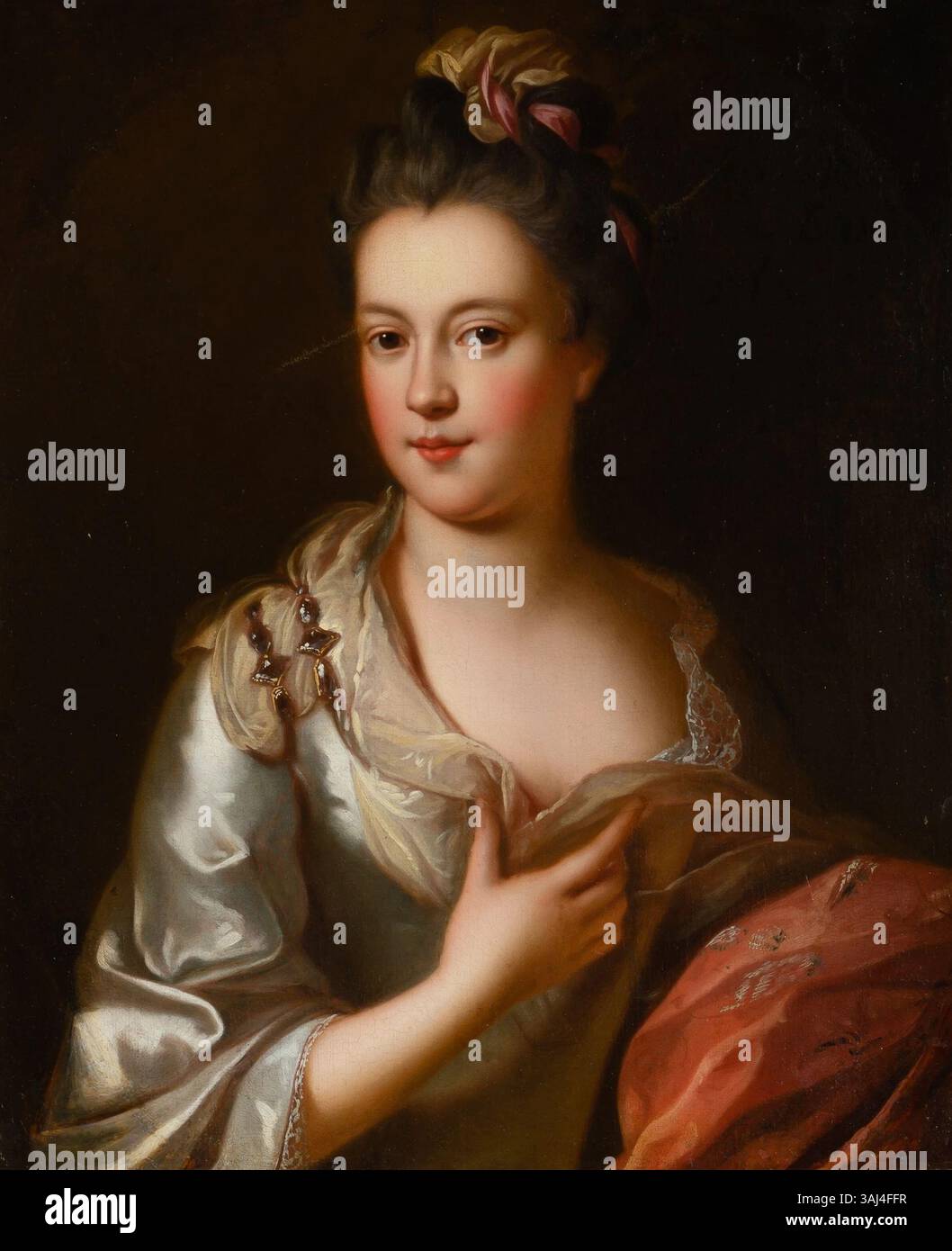 Portrait of Marie Louise Elisabeth d'Orléans, Duchesse de Berry, 18th ...