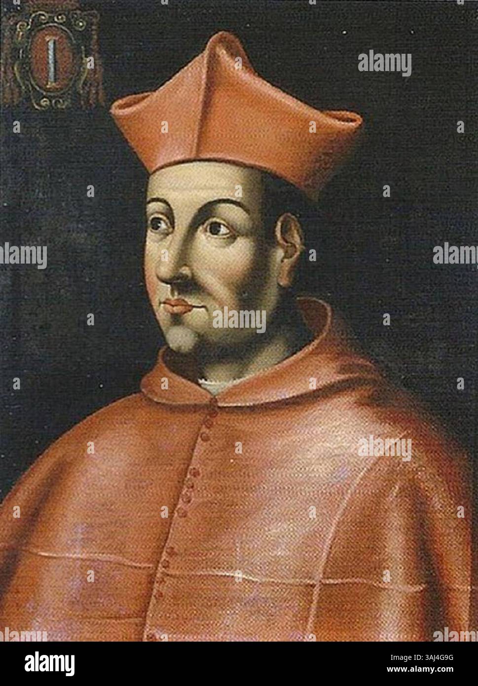 This 17th-century portrait depicts Cardinal Giacomo Colonna, a key ...