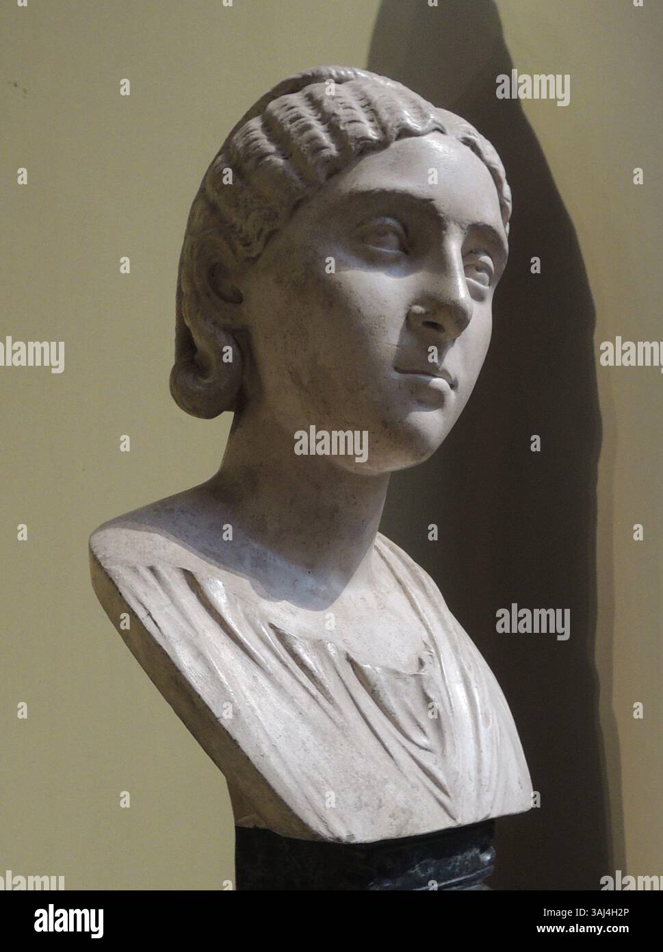 This cast portrait of a Roman woman, based on the original from the ...