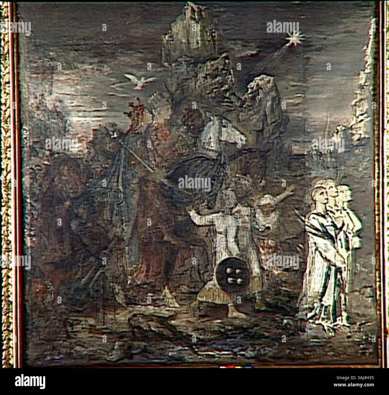 *Les Rois Mages* by Gustave Moreau depicts the biblical scene of the ...