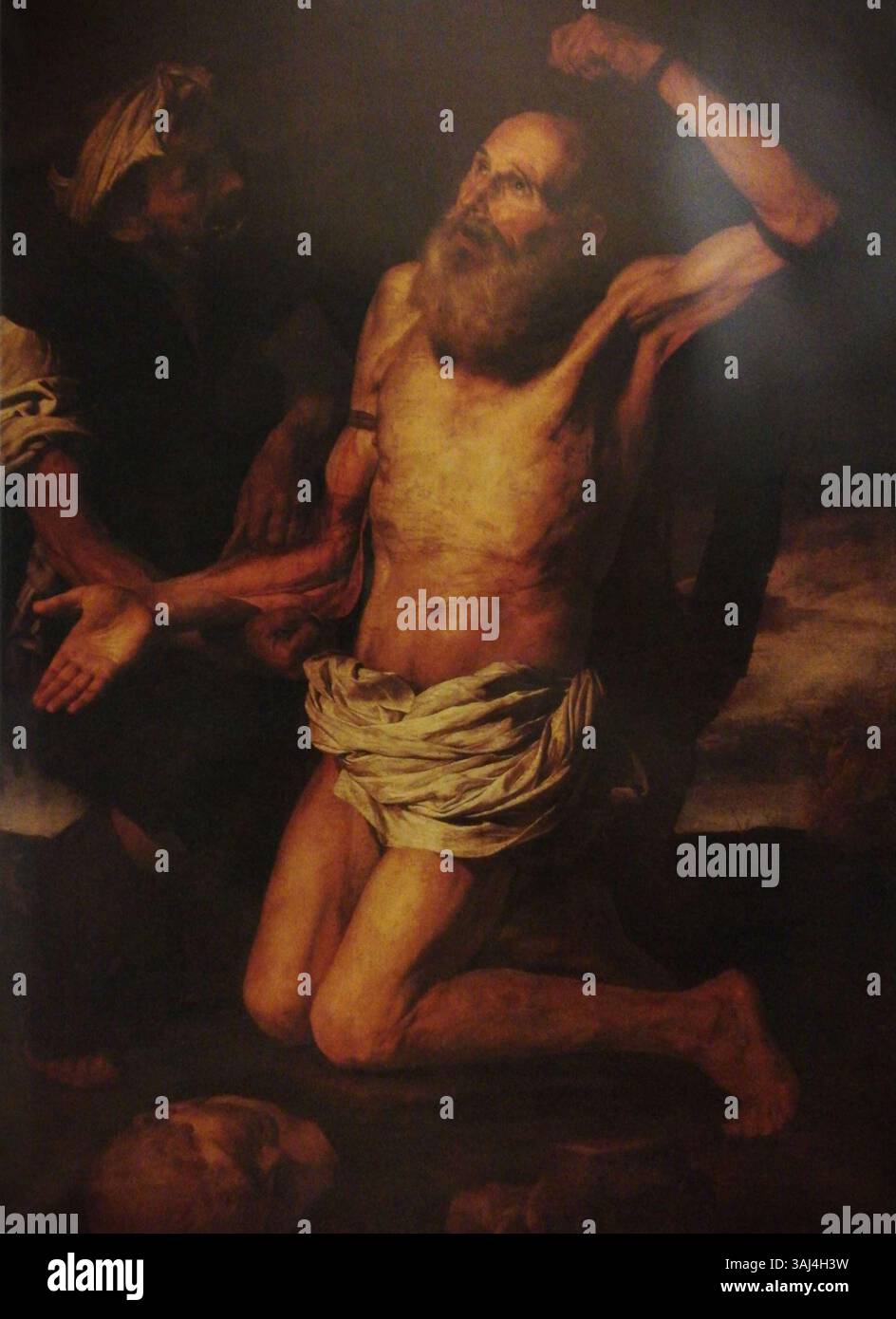 'Martyrdom of Saint Bartholomew' by Jusepe de Ribera, created between 1615 and 1616. The ...