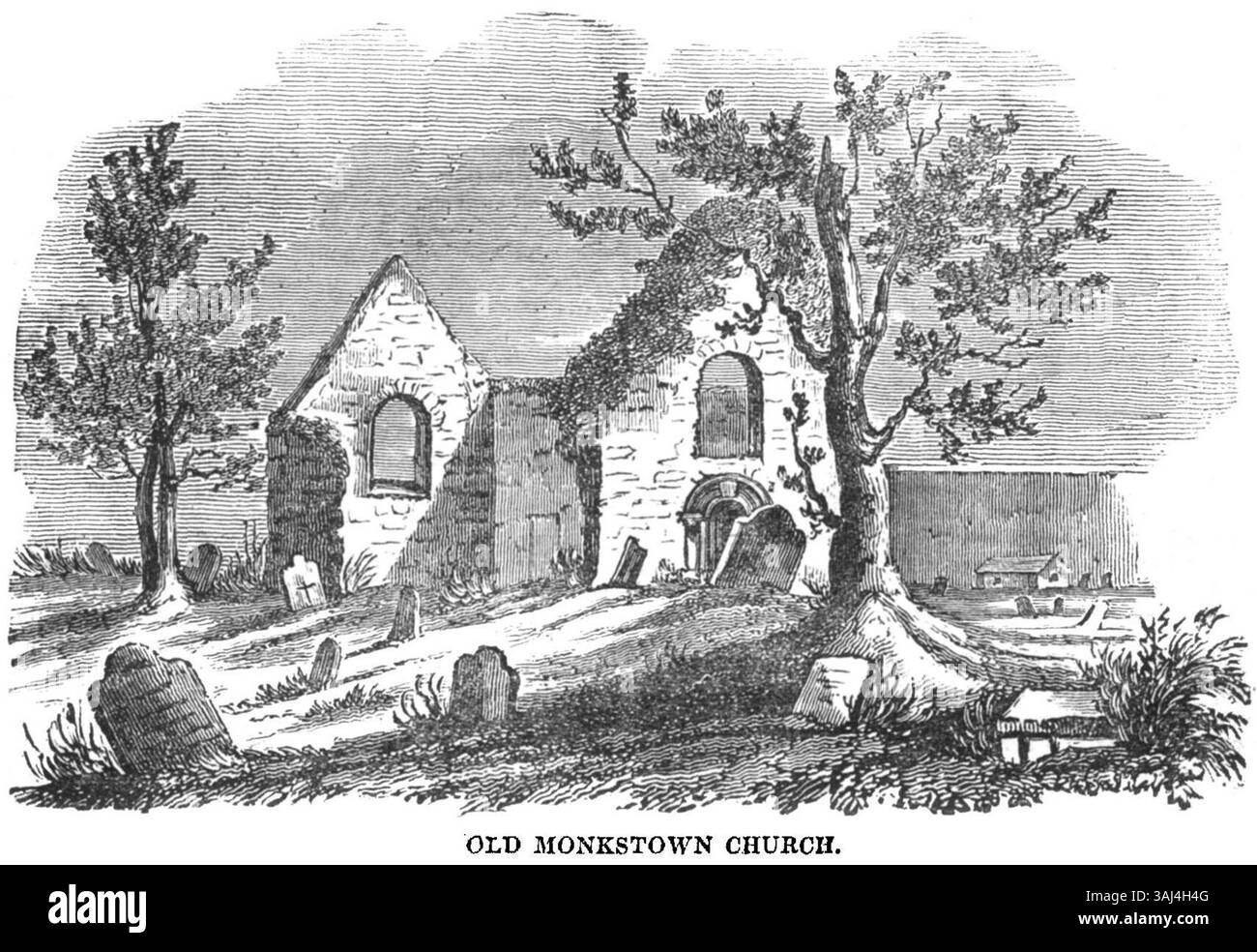 This image from The Dublin Penny Journal, Volume 3, titled 'Old ...