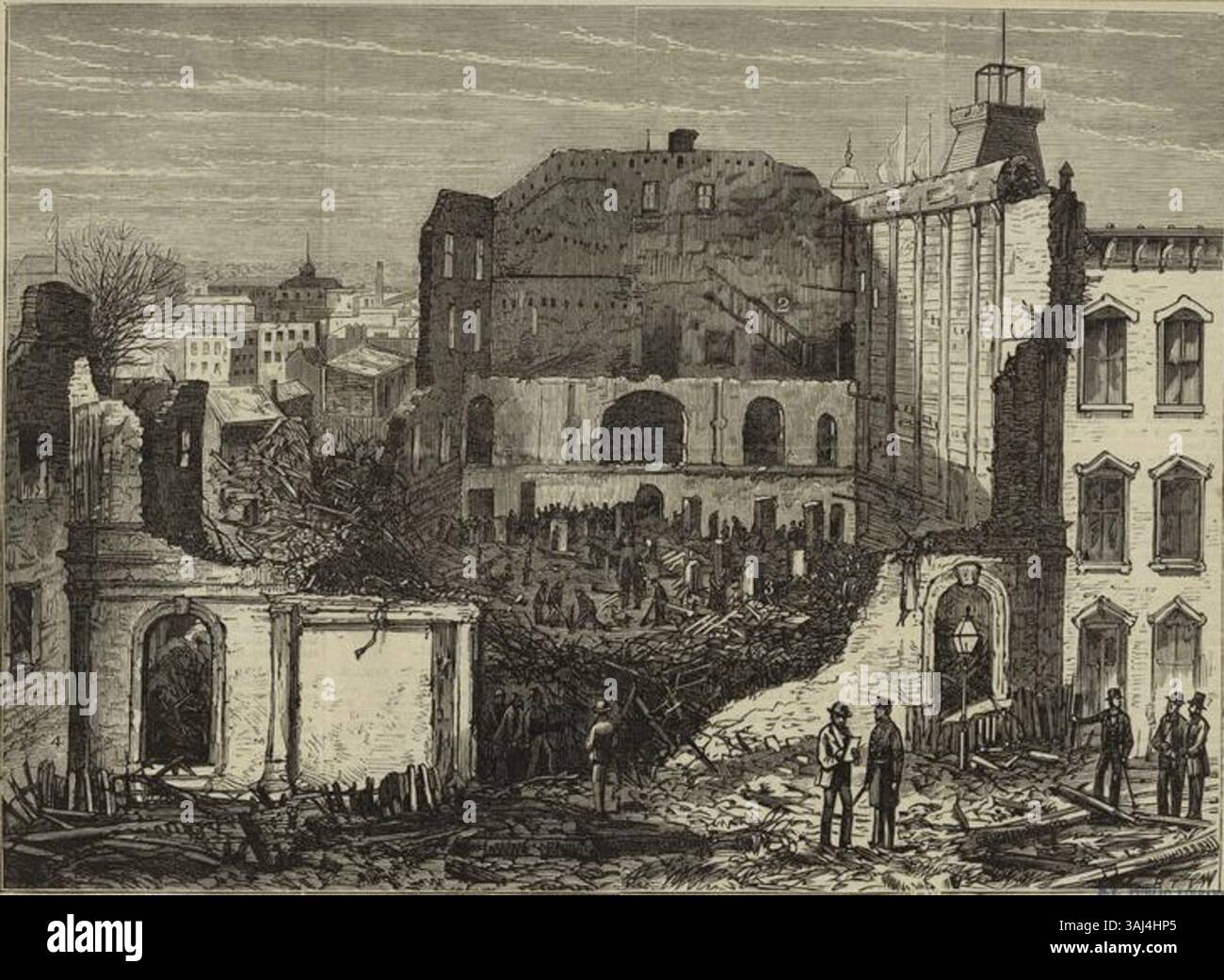 This print, featured in Frank Leslie's Illustrated Newspaper on ...