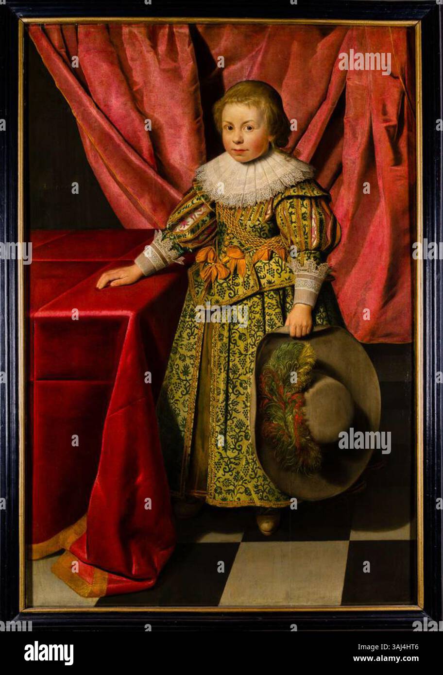 Portrait of a 5-year-old boy, probably Cornelis Gael, painted by Willem ...