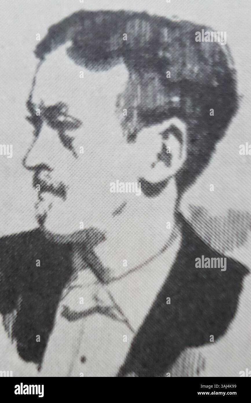 A portrait of Axel Jungstedt, drawn by Anders Zorn, published in the ...