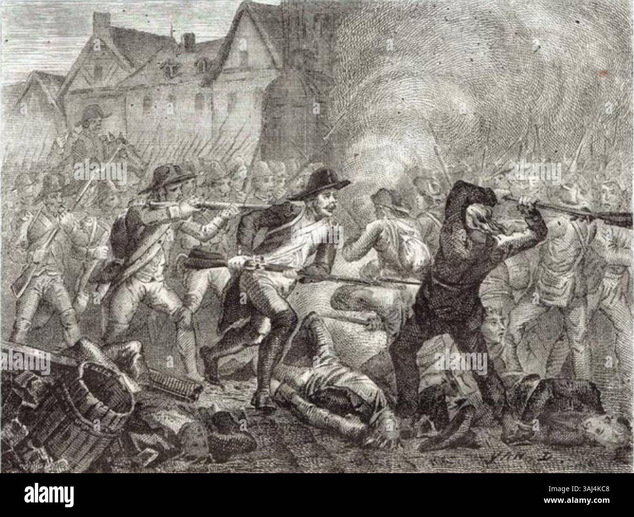 This 1866 illustration by Yan' Dargent depicts the defeat of the ...