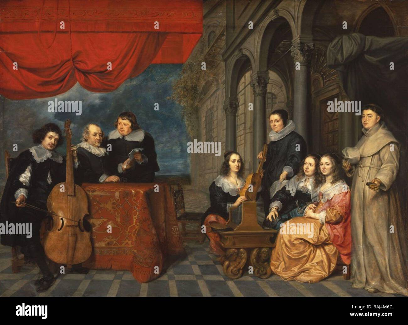 This 1653 portrait by Gonzales Coques depicts the Duarte family in a ...