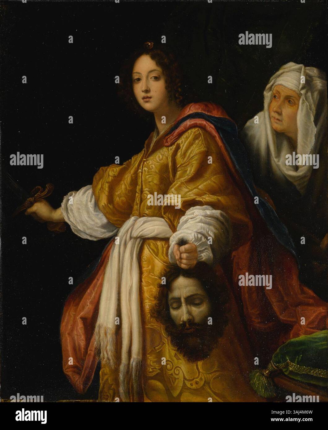 This 19th-century oil on panel is a copy of Cristofano Allori’s iconic ...