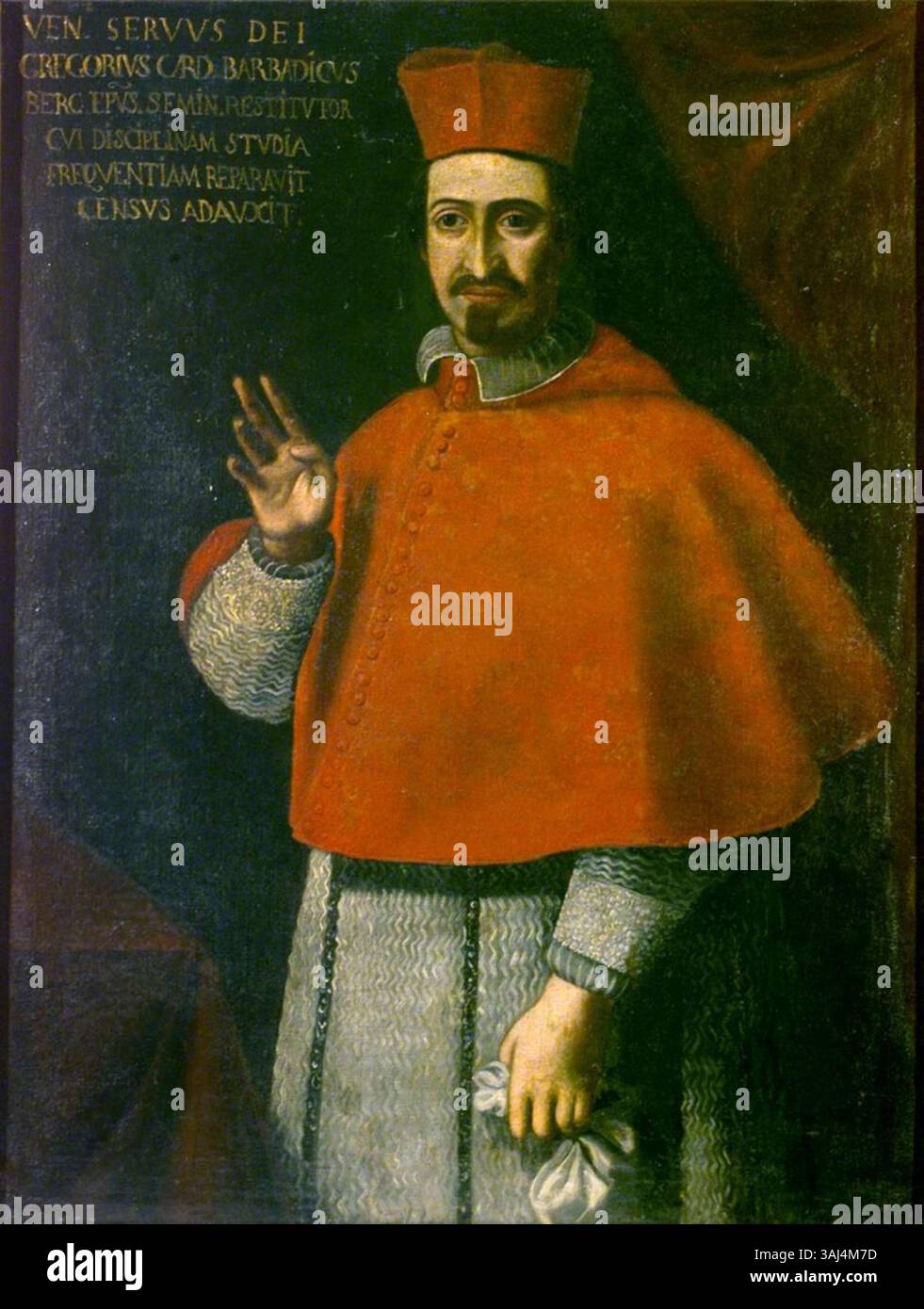 This 16th-century portrait of Cardinal Gregorio Barbarigo captures the ...