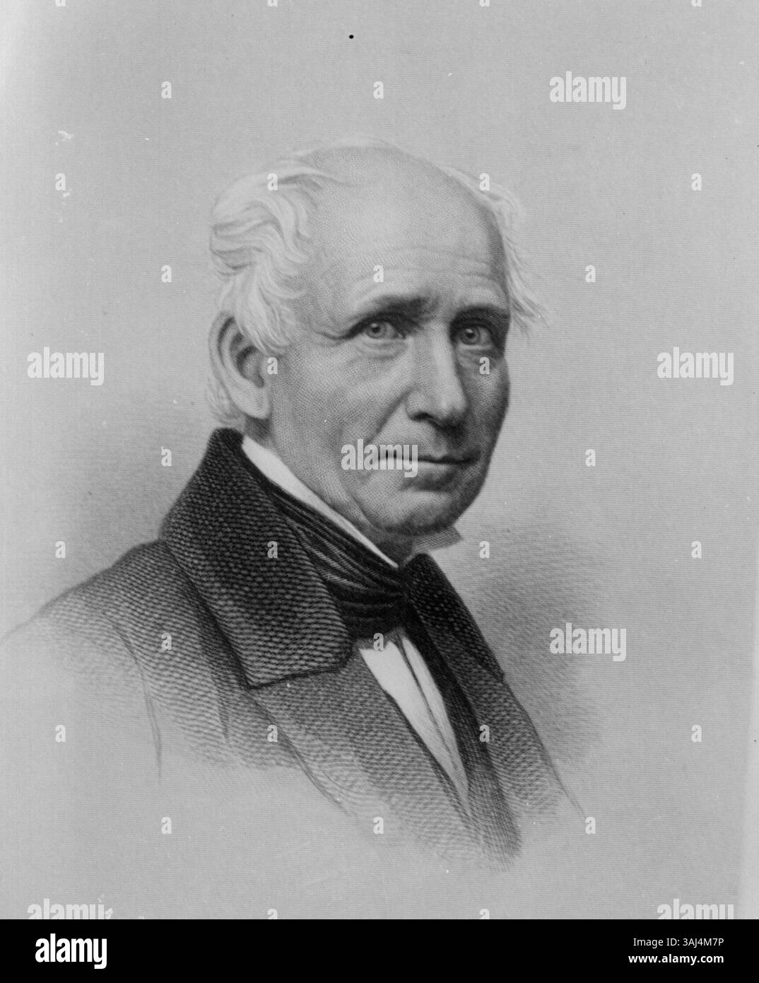 This photograph of Hosea Ballou II, taken in 1860 by Edwin B. Rollins ...