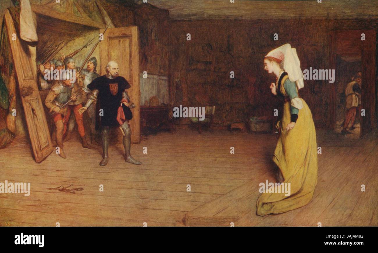 This painting by Sir William Quiller Orchardson depicts a scene from ...