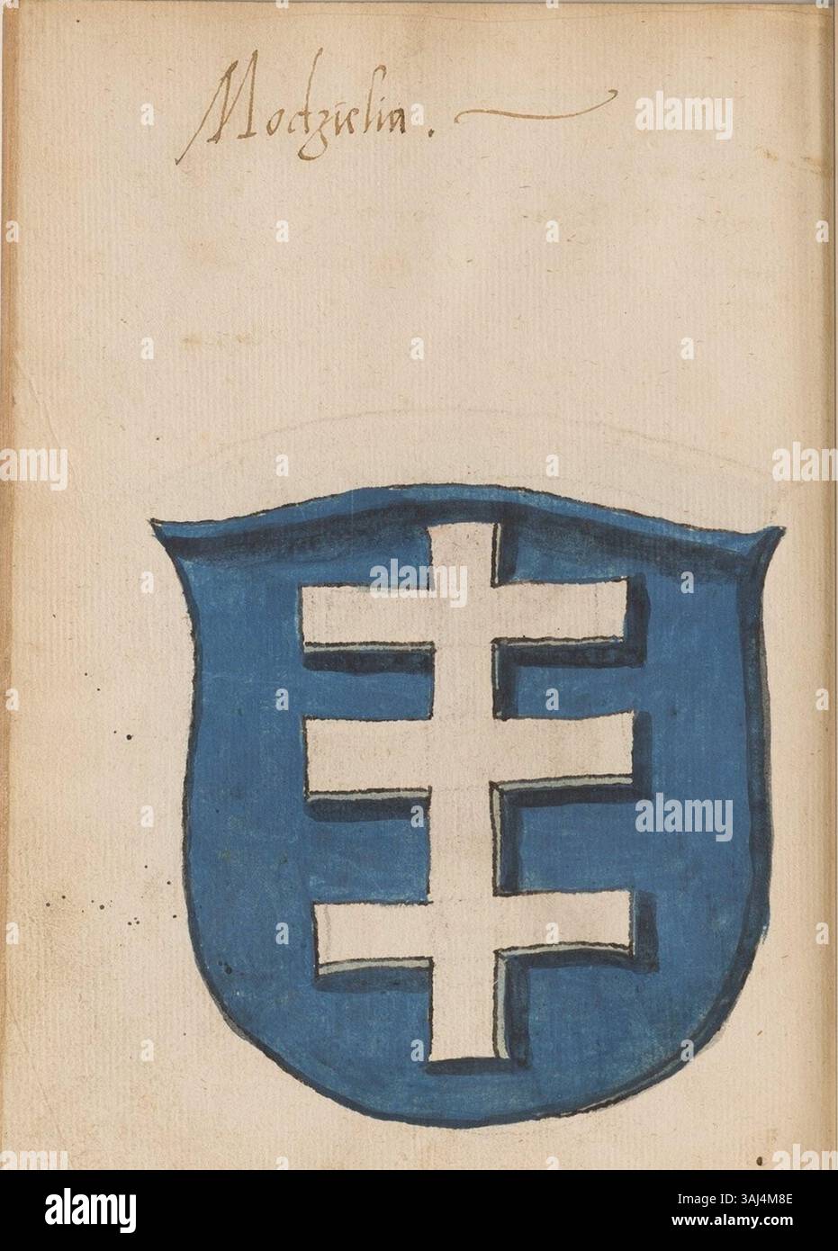 The Modzel coat of arms from the 'Recueil d'armoiries polonaises' is a ...