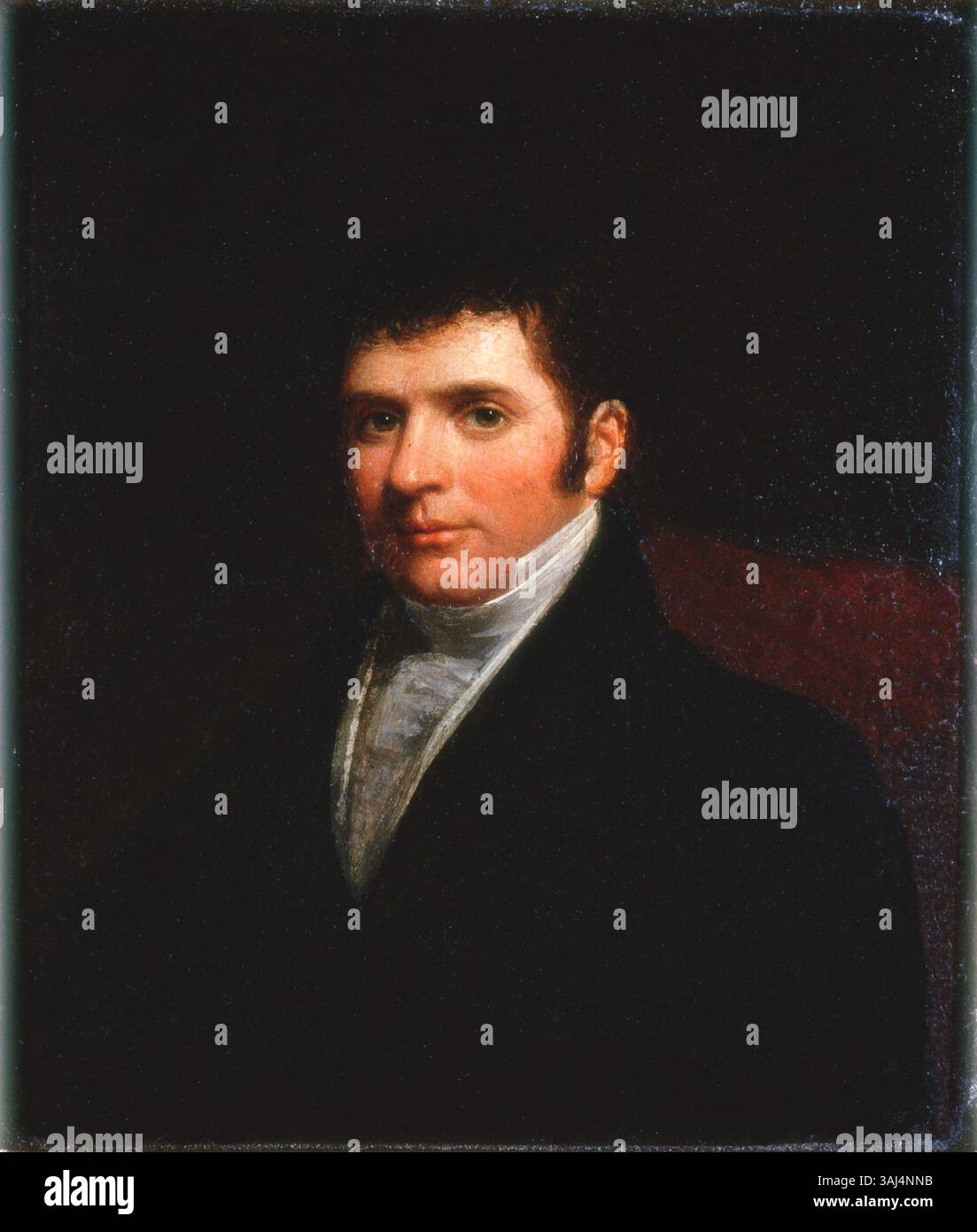 A portrait of architect John Dobson, painted by William Dixon around ...