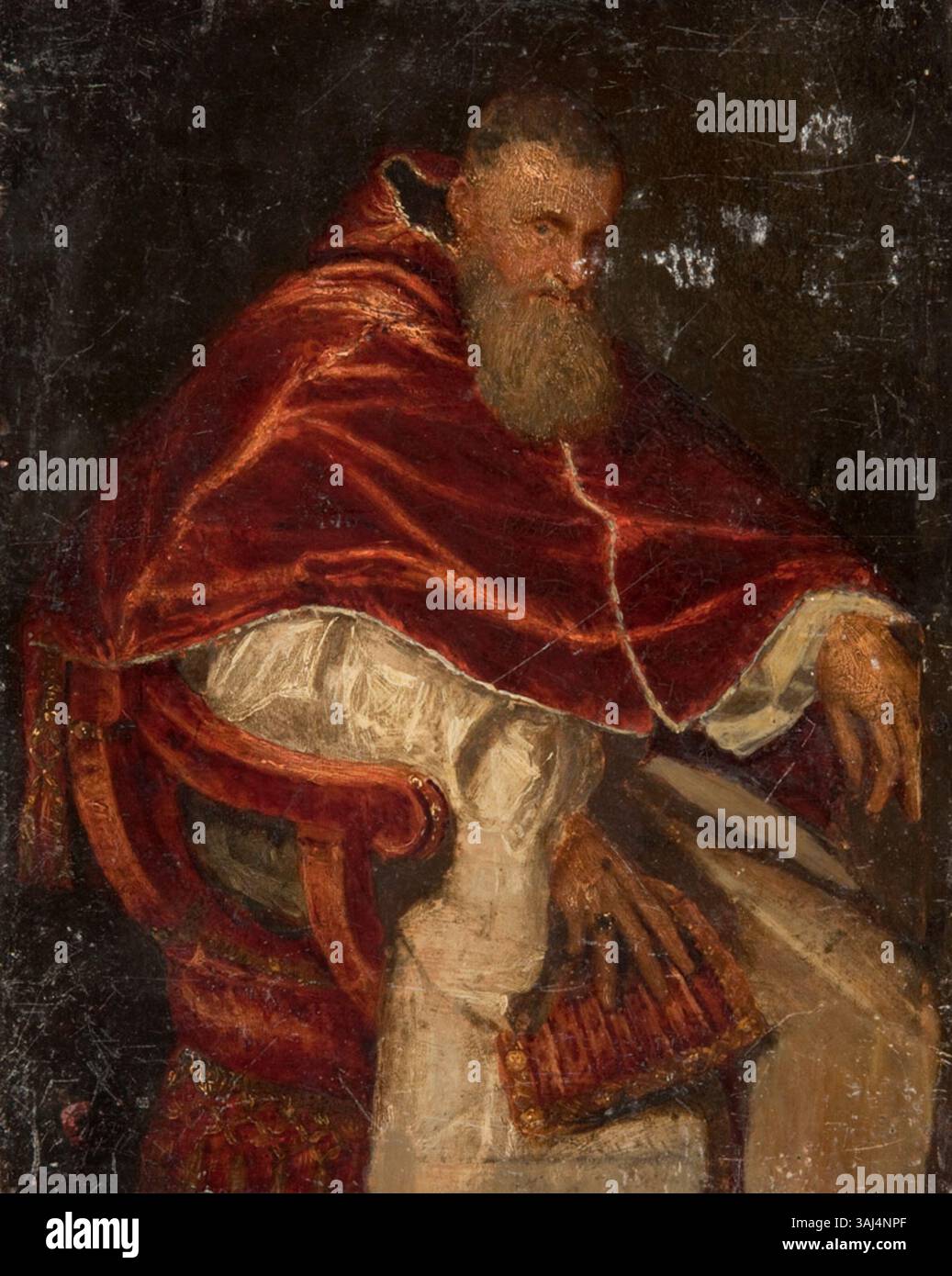 This portrait of Pope Paul III, painted by John Graham-Gilbert after ...