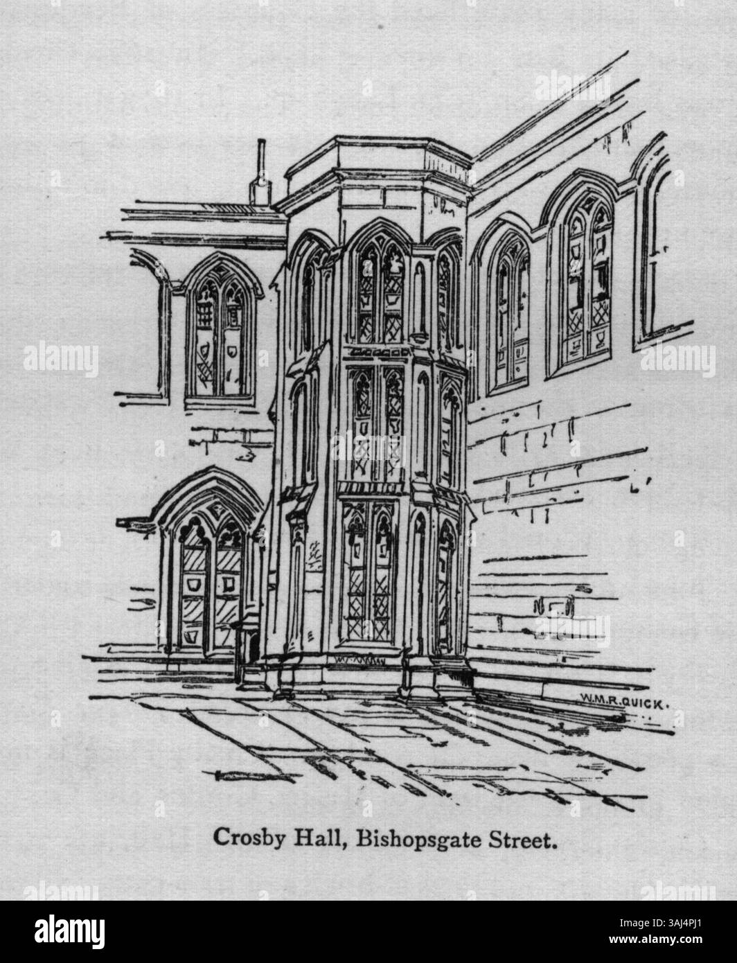 Illustration from 'Walks in London' (1878) by Augustus Hare, showing ...