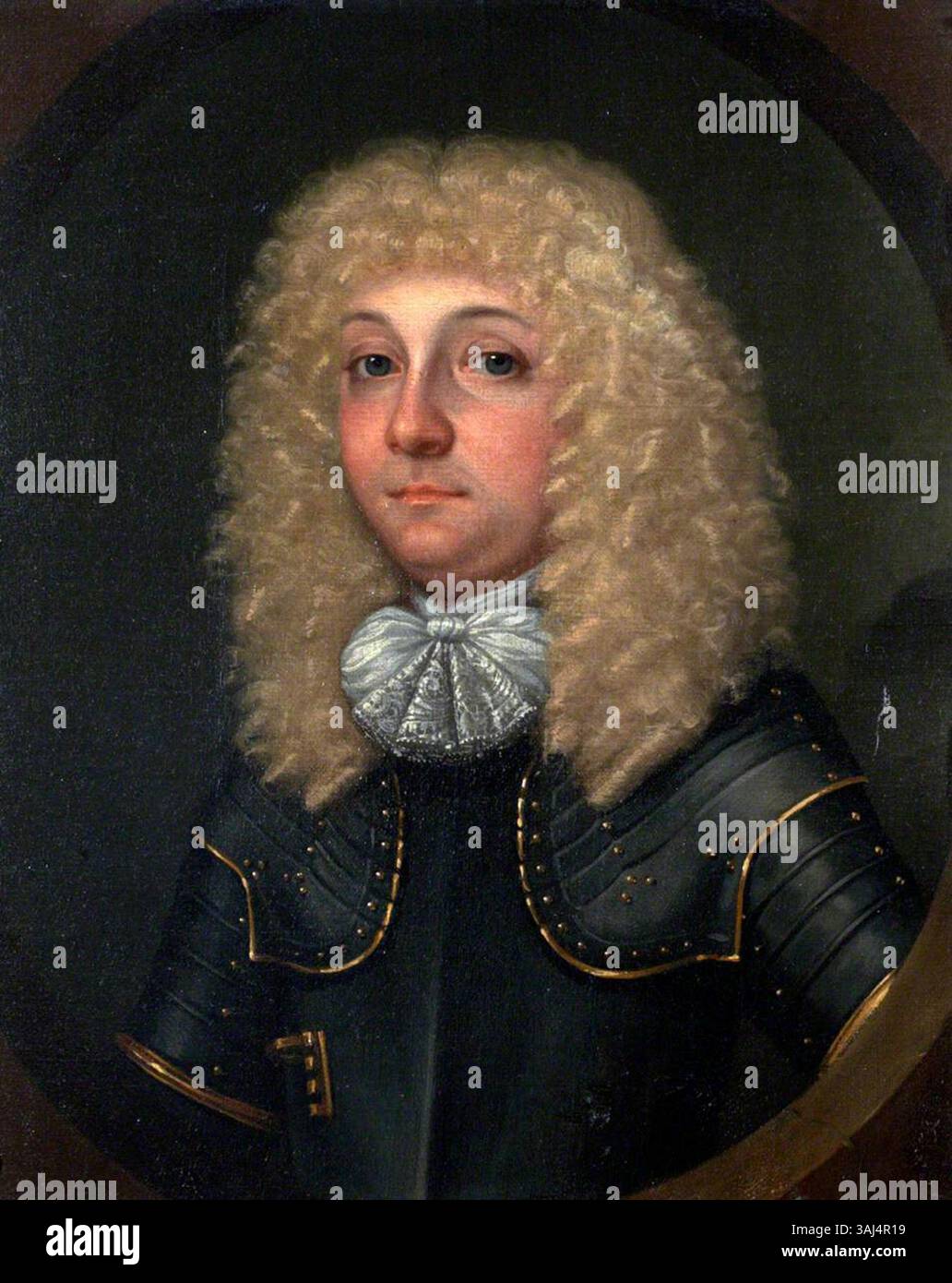 This portrait, created between circa 1670 and circa 1675, shows Sir ...