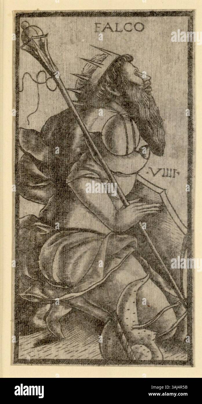 Card from the Sola Busca tarot deck, created in Italy in 1491 ...