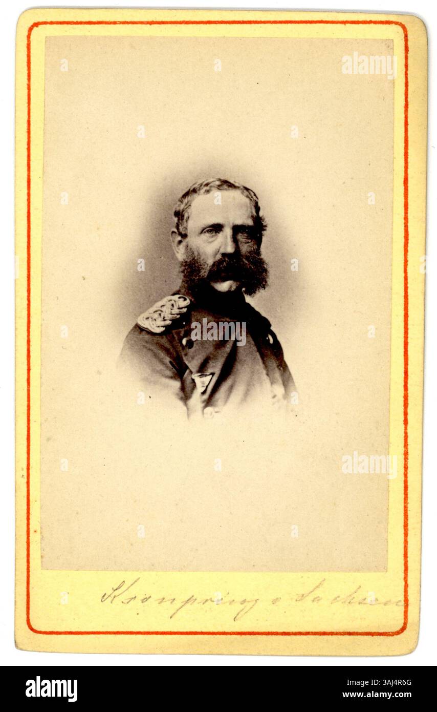 A portrait of Albert of Saxony, Crown Prince of Saxony, taken between ...