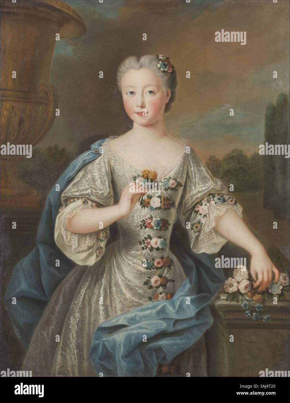 This anonymous 18th-century portrait, presumed to depict Princess Anne ...