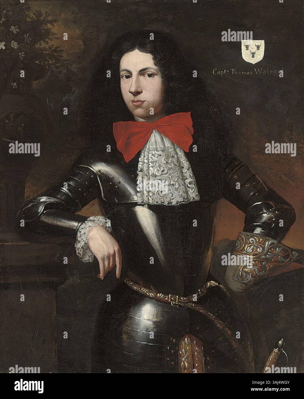 This 17th-century oil on canvas painting, attributed to a follower of ...