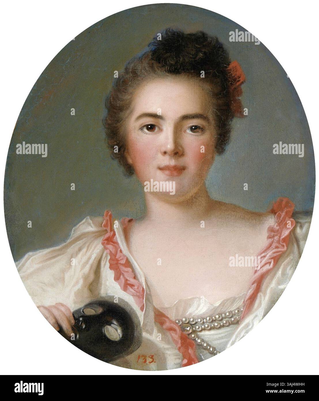 This portrait by Jean-Marc Nattier, painted circa 1767, features the ...