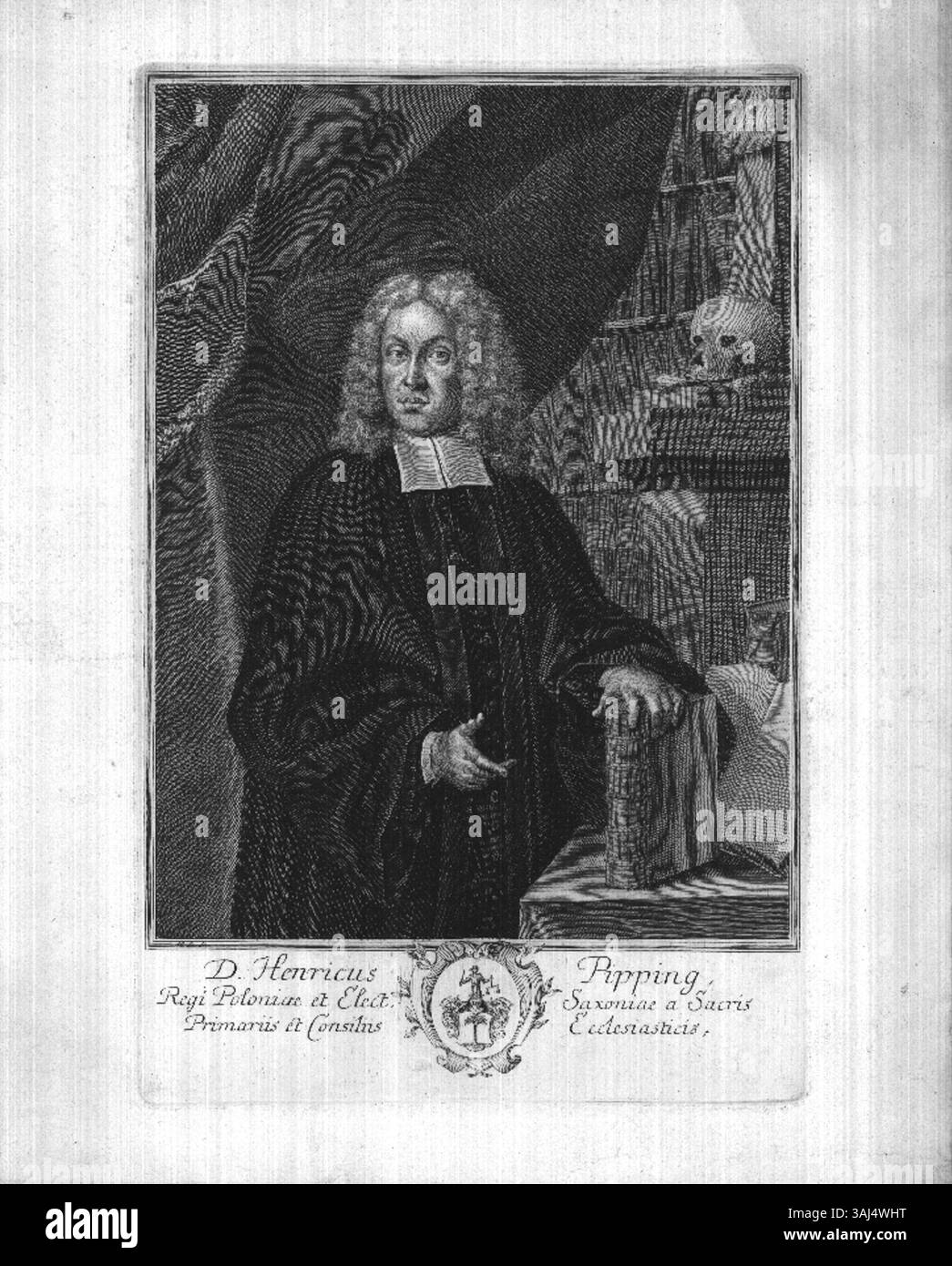 Heinrich Pipping, active in the 18th century, was influenced by Johann ...