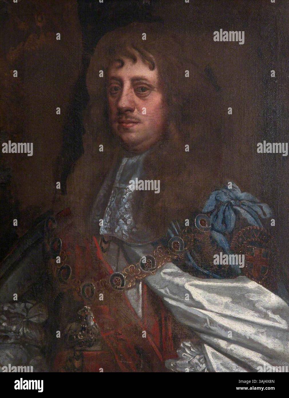 A portrait of Edward Montagu, 1st Earl of Sandwich (1625-1672), in ...