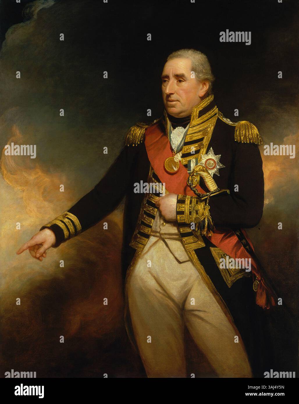 This portrait by William Beechey, painted around 1809 or 1810, shows ...