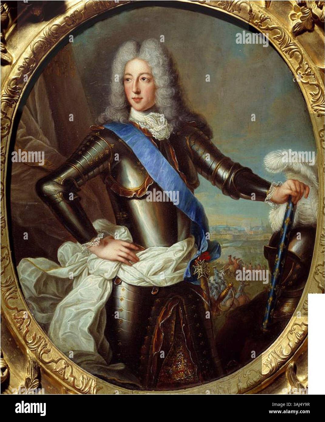 This 18th-century portrait attributed to Robert Tournières and Pierre ...