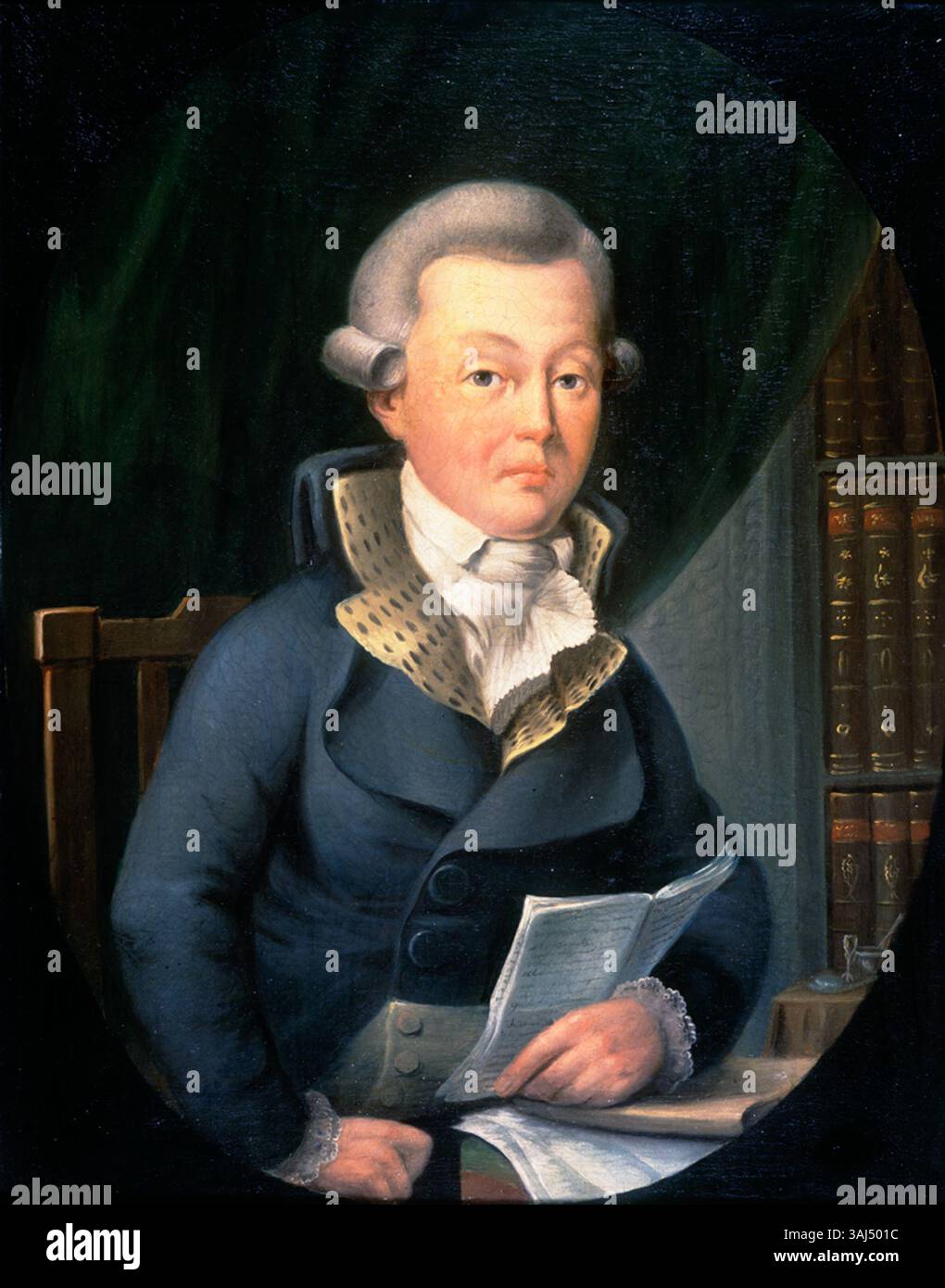 Portrait of Willem Herman Cost (1746-1823), painted between 1750 and ...