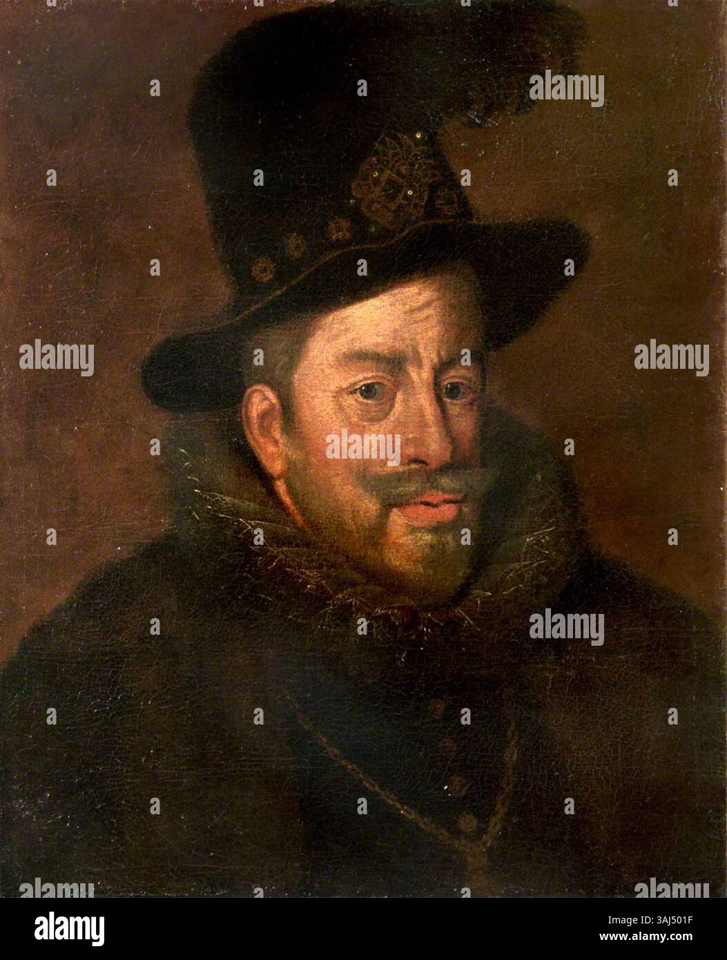 This portrait, attributed to Gabriel Weyer, depicts Matthias II, Holy ...