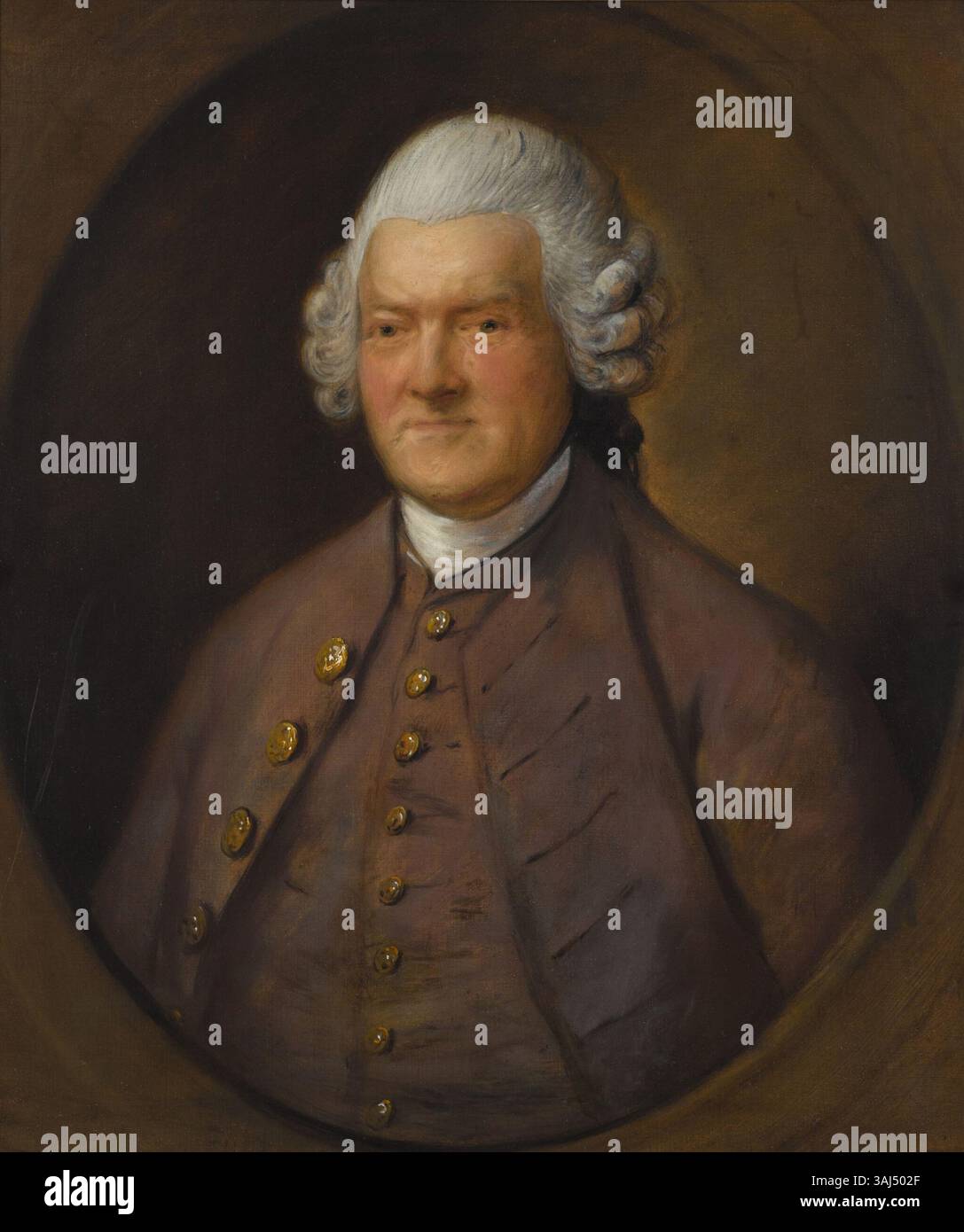 Portrait of Sir John Pringle, 1st Baronet, painted by Thomas ...