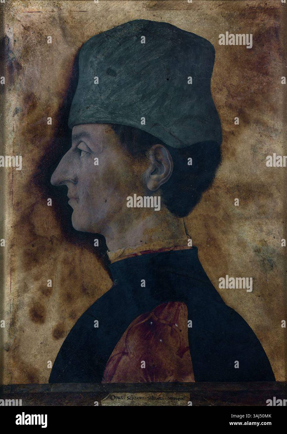 'Ritratto Duomo' by Giorgio Schiavone, circa 1460, is a portrait ...