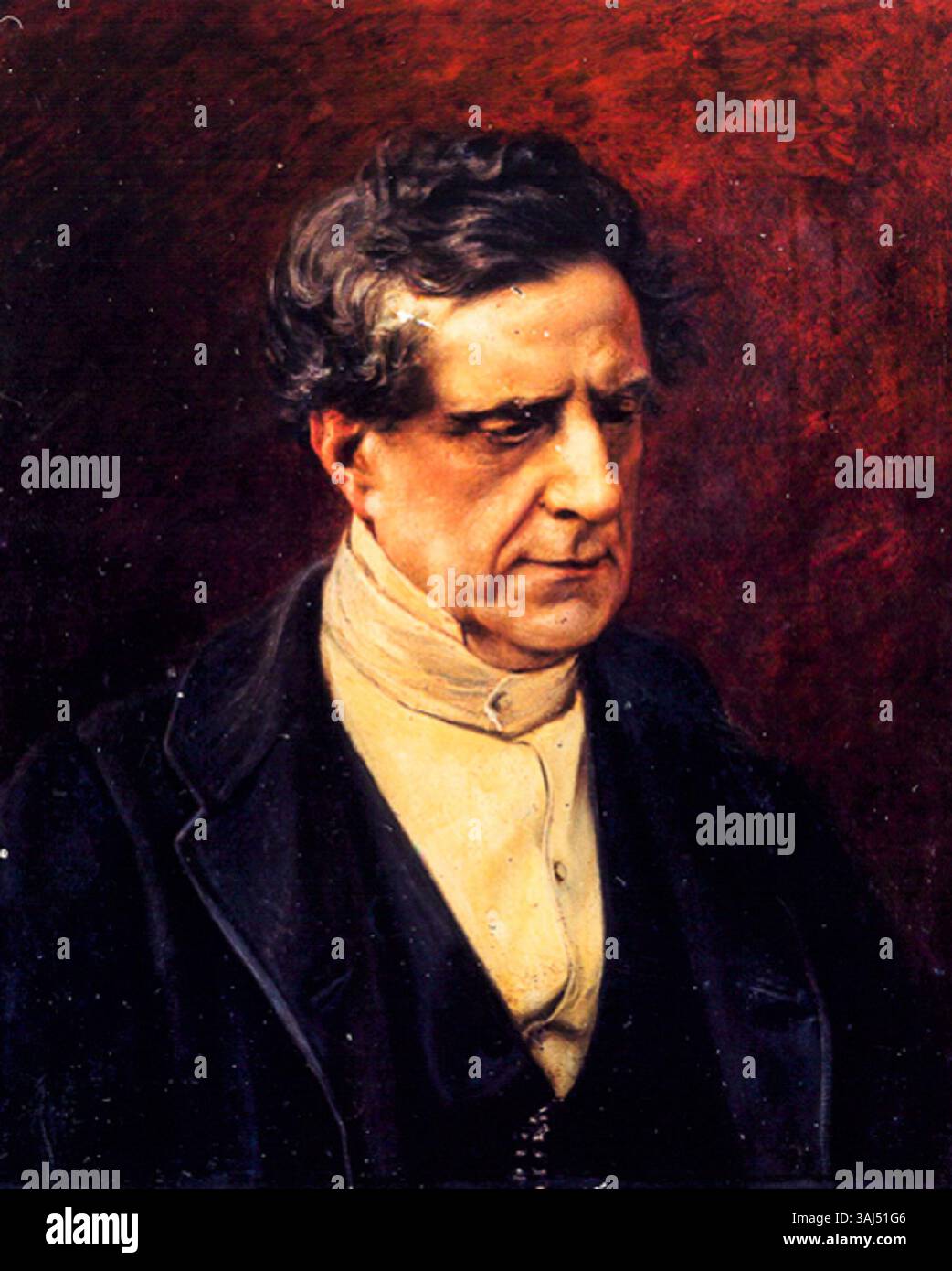 This 19th-century portrait captures Prince Michelangelo II Caetani, a ...