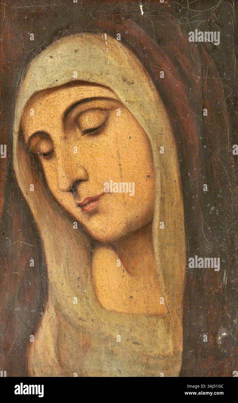 This 17th-century Spanish portrait depicts a female saint, rendered ...