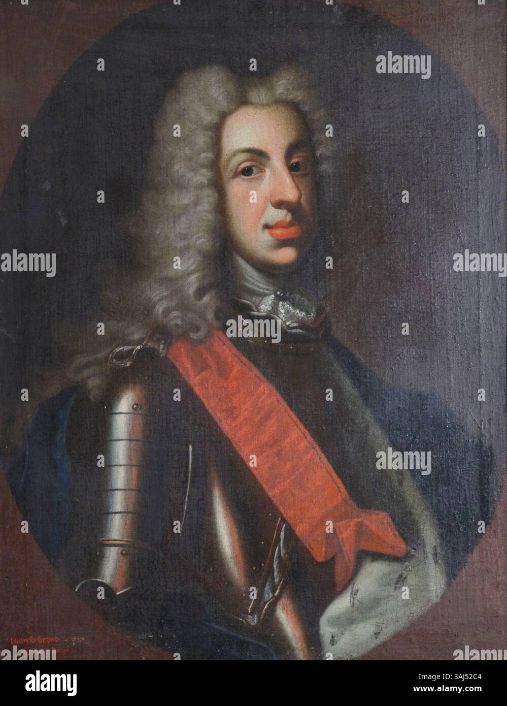 This 18th-century portrait by an unidentified artist depicts Louis ...