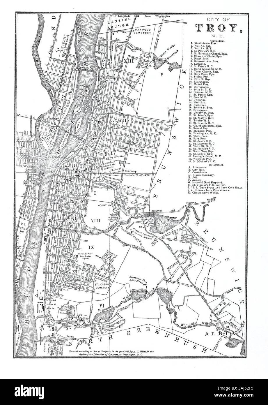Geography of 1886 Cut Out Stock Images & Pictures - Alamy